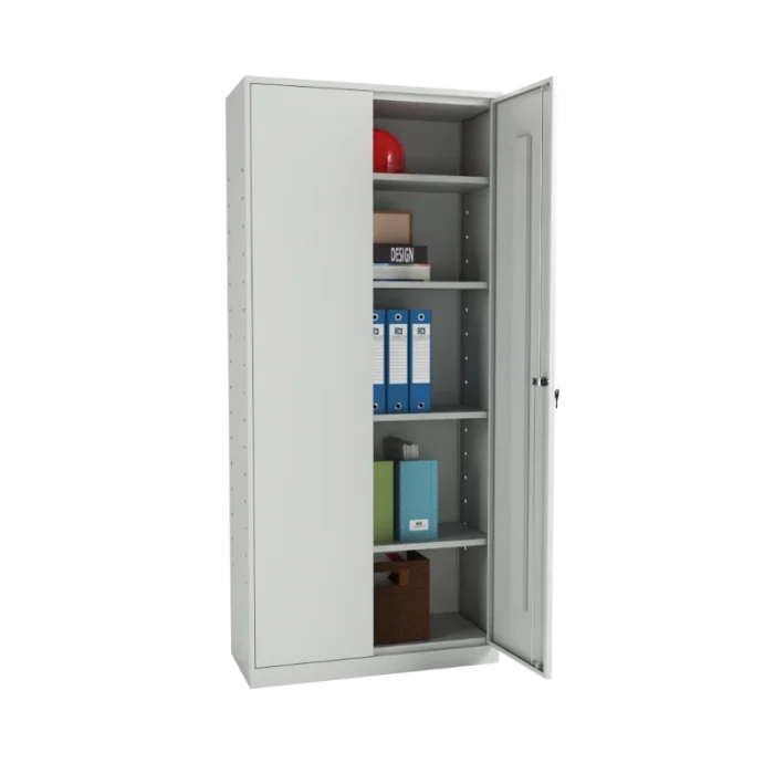 Dulap metalic pentru depozitare cu 4 rafturi DEPO 2-800 - VestiarMetalic.ro